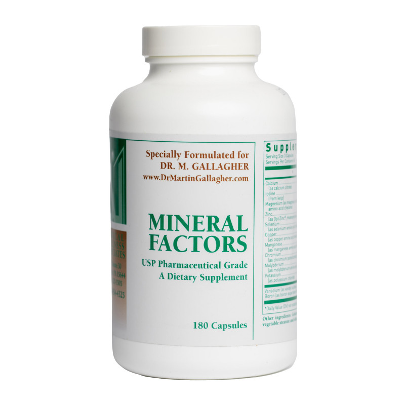 MINERAL FACTORS 180 CAPS